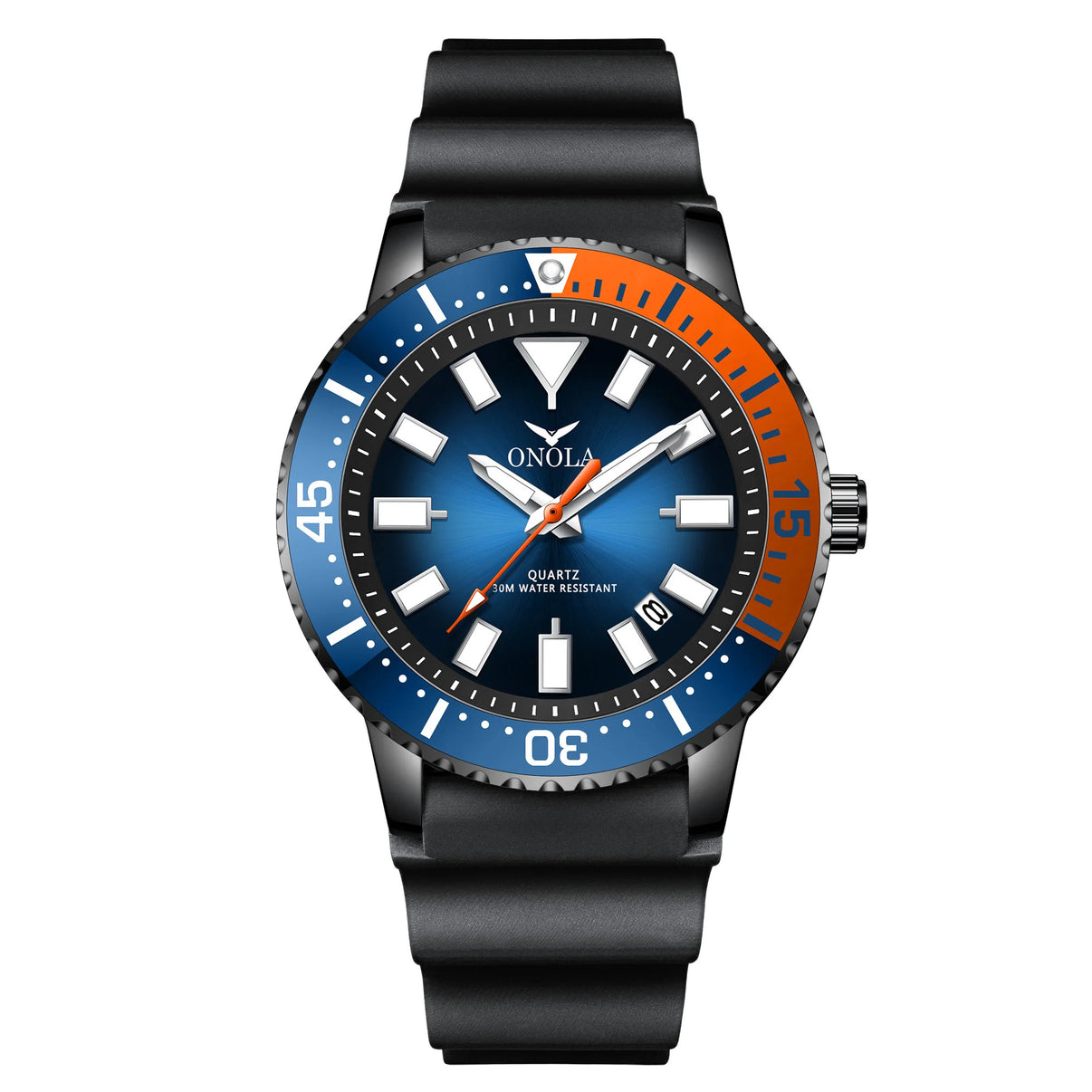 Onola Watch Submariner Rubber Watch Strap "Sub Series" Quartz – ONOLA STORE